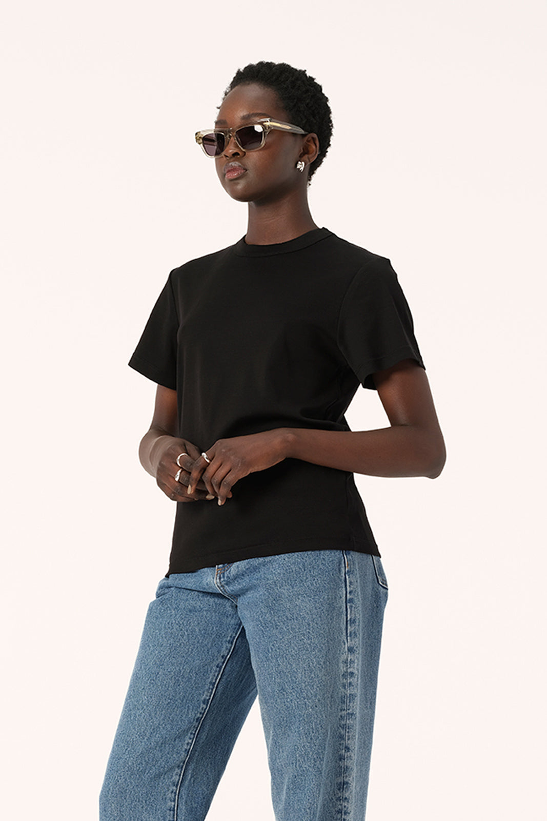 Elka Zoe Tee - Black – Mali Lane Boutique